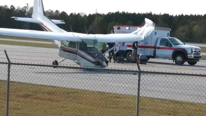 Plane makes hard landing at Oconee County airport, officials say