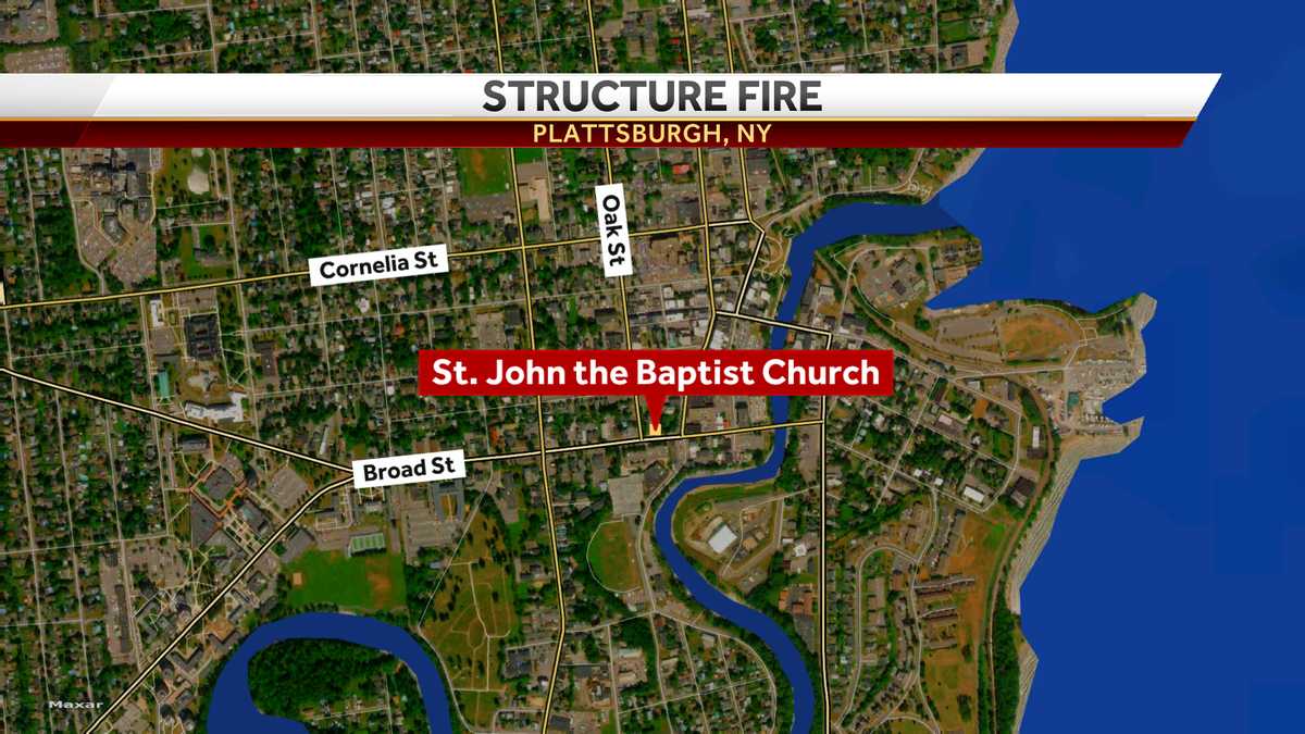 Crews battle early morning fire in Plattsburgh