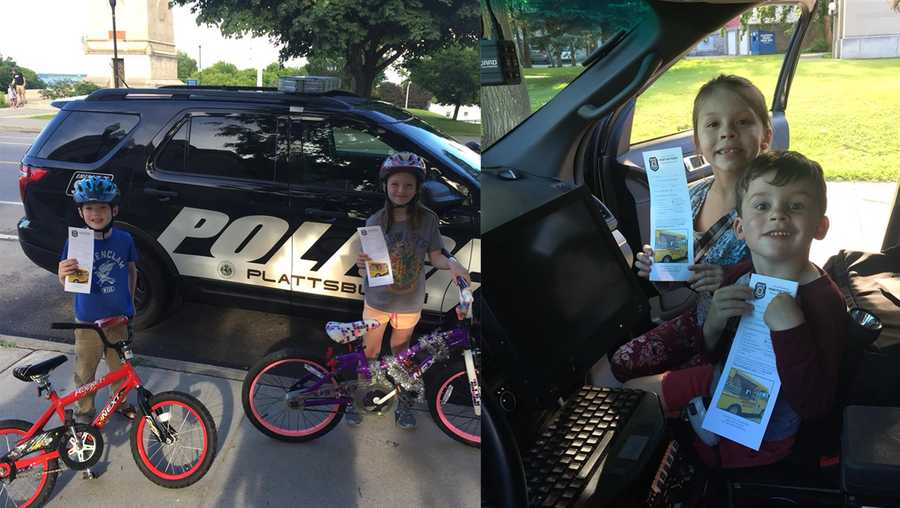 Plattsburgh police using 'positive tickets' to recognize kids' good ...