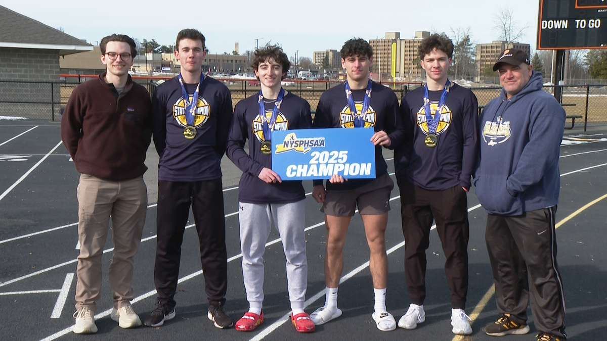 Plattsburgh High School's New York state 4x200 relay champions reflect ...