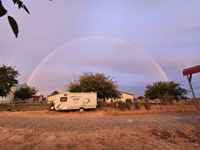 Rainbow dazzles in Sacramento area. How they form explained