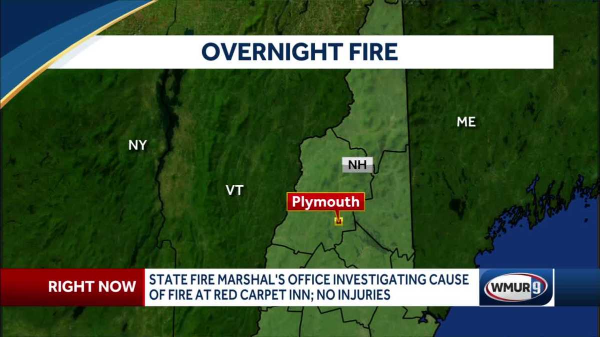 Fire at inn in Plymouth, NH, under investigation