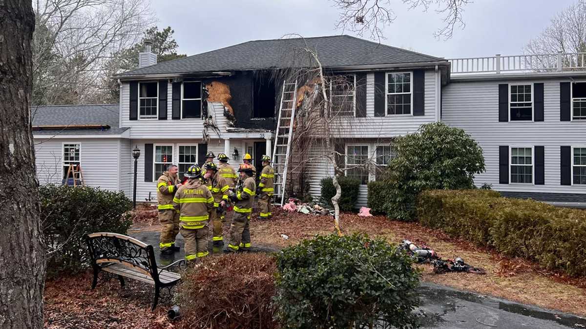 Explosion, house fire in Plymouth under investigation