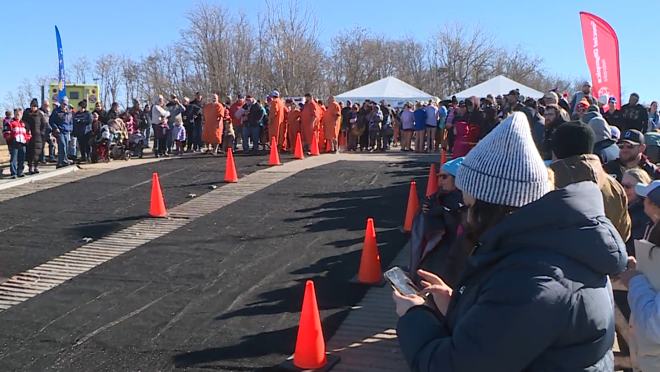 Polar Plunge returns to Lake Zorinsky