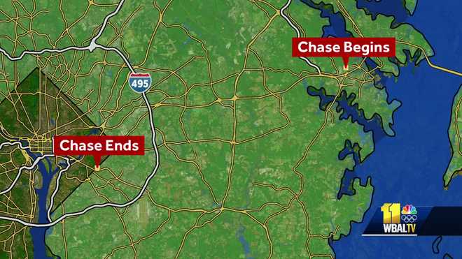 Annapolis-to-DC police chase ends in fatal crash, authorities say