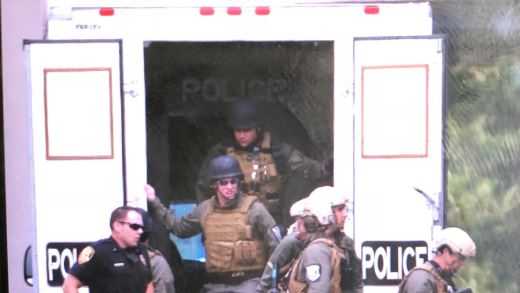 Heavy police presence at Lowe's in Anniston