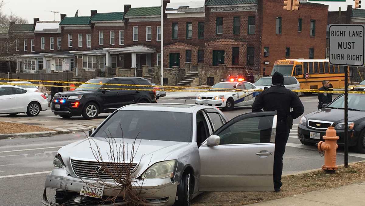 PHOTOS: Police pursuit, shooting spree in Baltimore