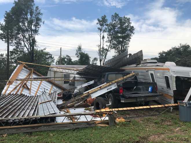 EF-2 tornado with 120 mph winds hits Polk County