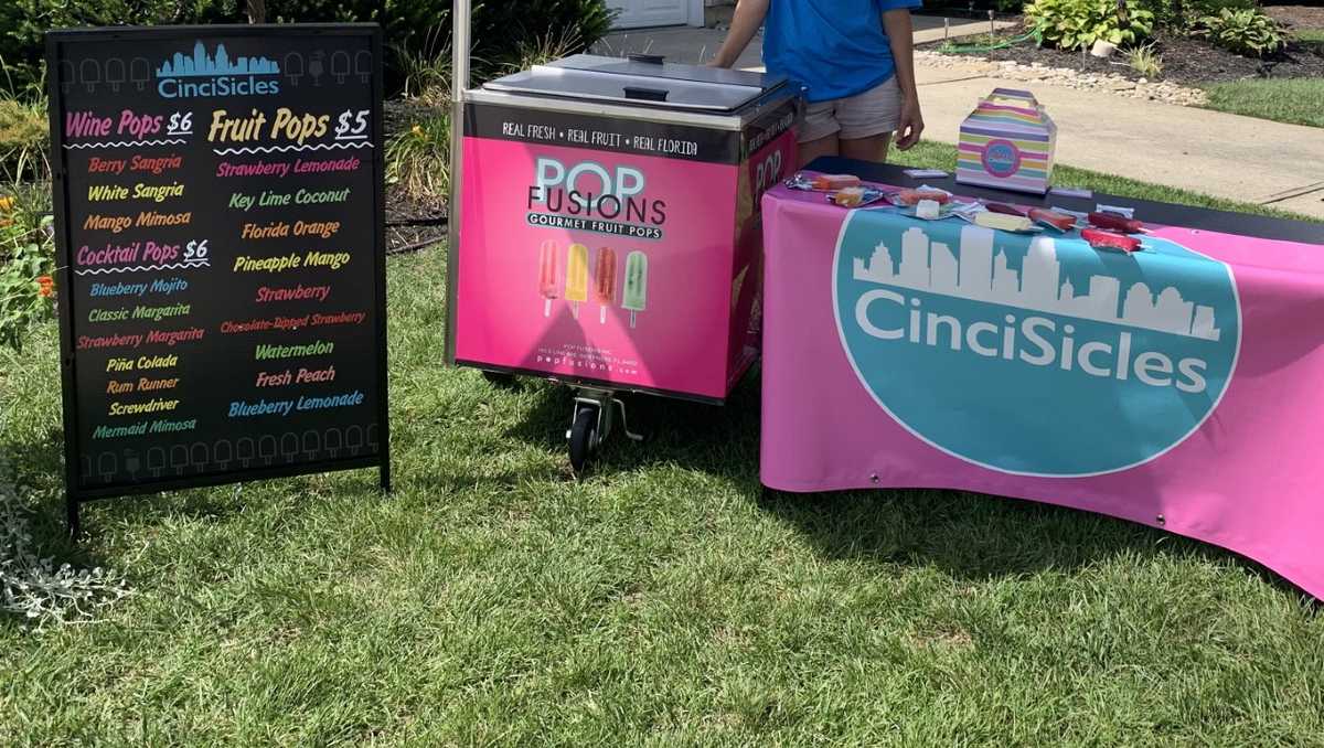 Mobile ice pop stand serving up boozy frozen treats in Cincinnati