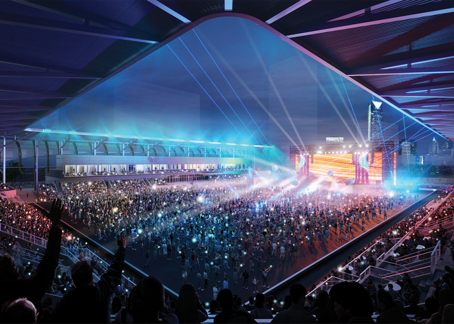 OKC unveils design for new multiuse stadium: See the renderings