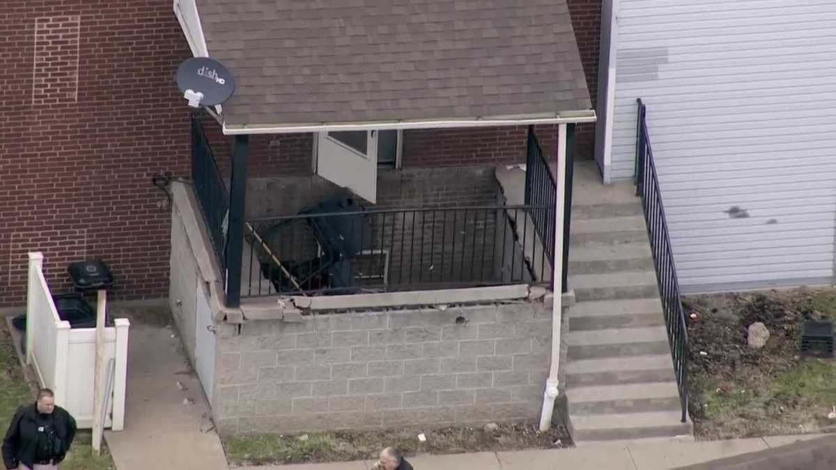 Woman taken to hospital after porch collapse in Braddock
