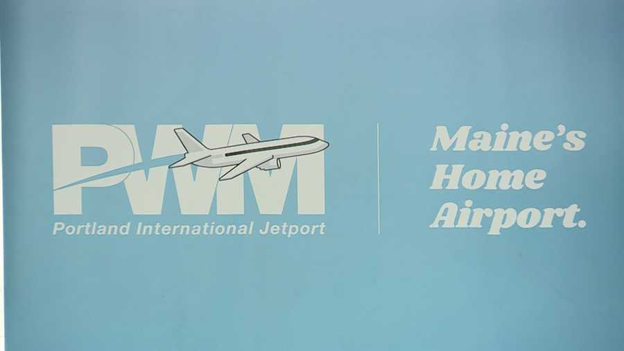 Flights to Portland Jetport diverted after landing plane blows tire