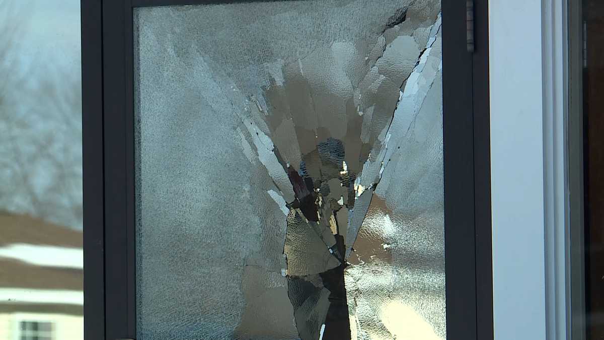 Portland church's glass door shattered by gunfire, police say