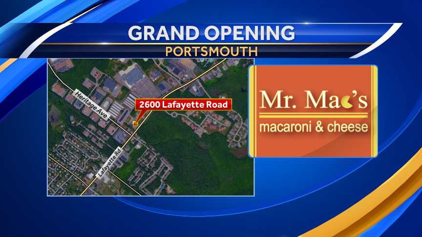 Mr. Mac's to open new restaurant in Portsmouth