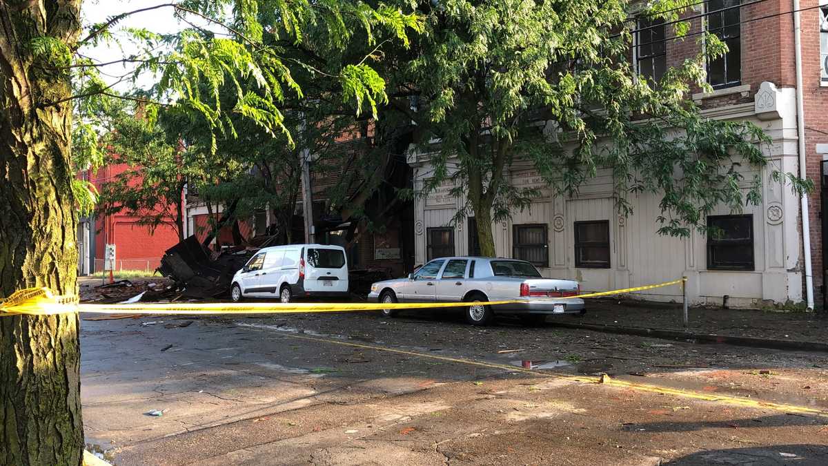 Woman rescued in building collapse in Camp Washington