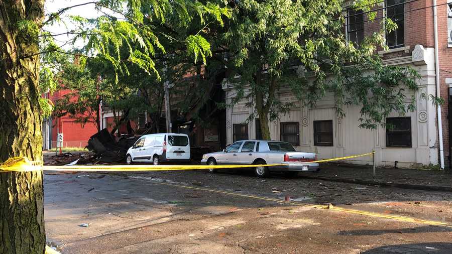 Woman rescued in building collapse in Camp Washington