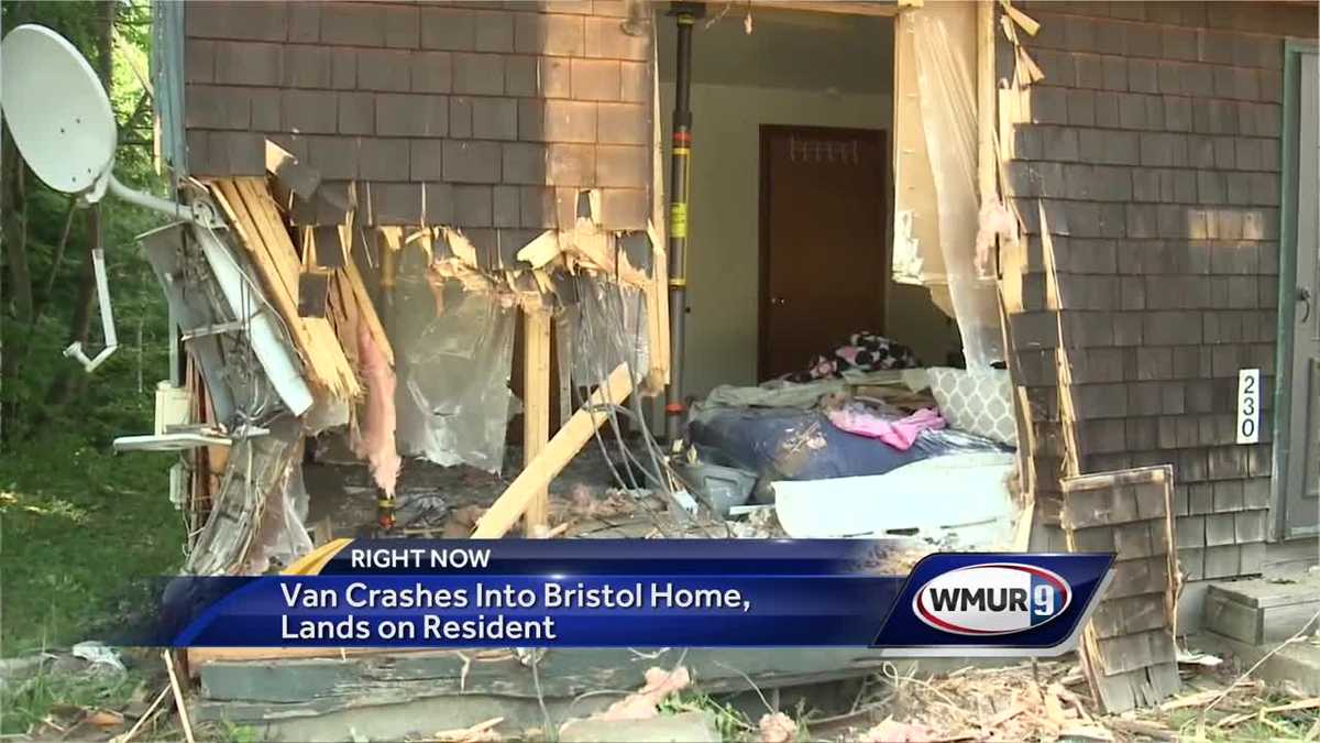 Van hits apartment building in Bristol