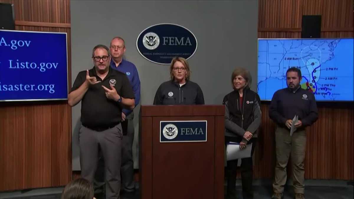 FEMA provides update on responsive efforts for Hurricane Ian