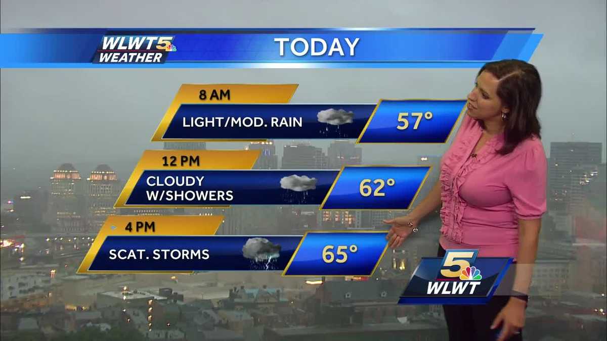 Steady rain continues Thursday