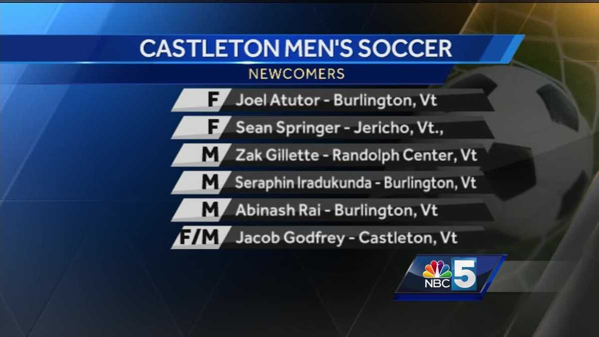 Castleton soccer brings in 6 Vermonters