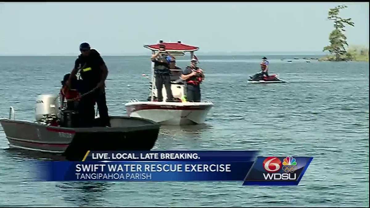 Northshore swift-water rescue teams practice worst-case scenarios