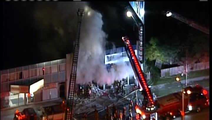 About 80 firefighters battle two-alarm fire on city's northwest side