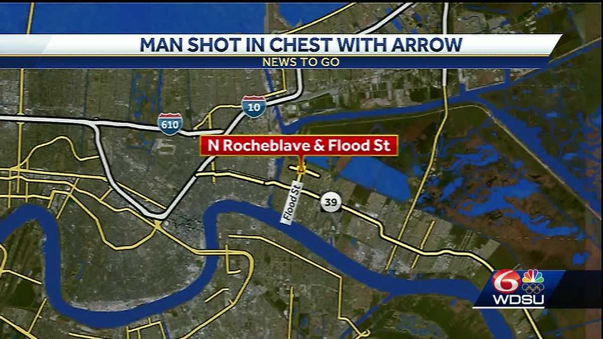Man suffers arrow wound in Lower Ninth Ward, in critical condition