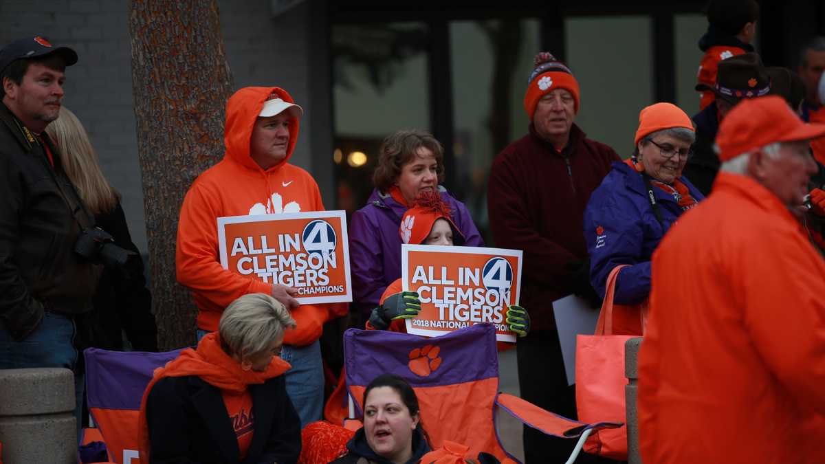 PICTURES: Clemson national championship parade celebration