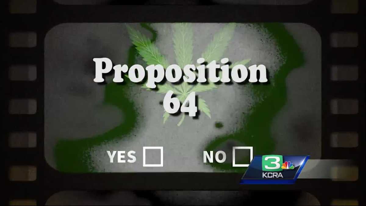 Legal marijuana? Prop 64 explained