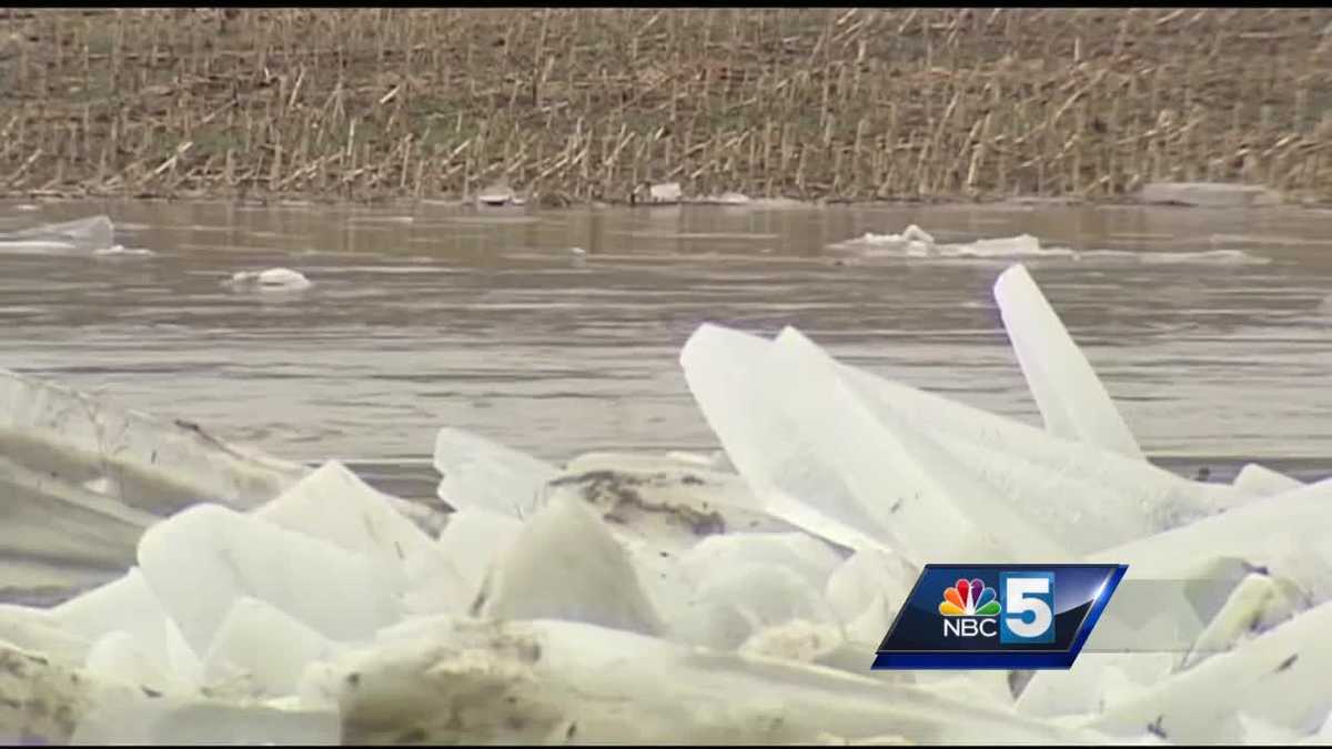Officials issue warnings about ice jams, flooding ahead of rain