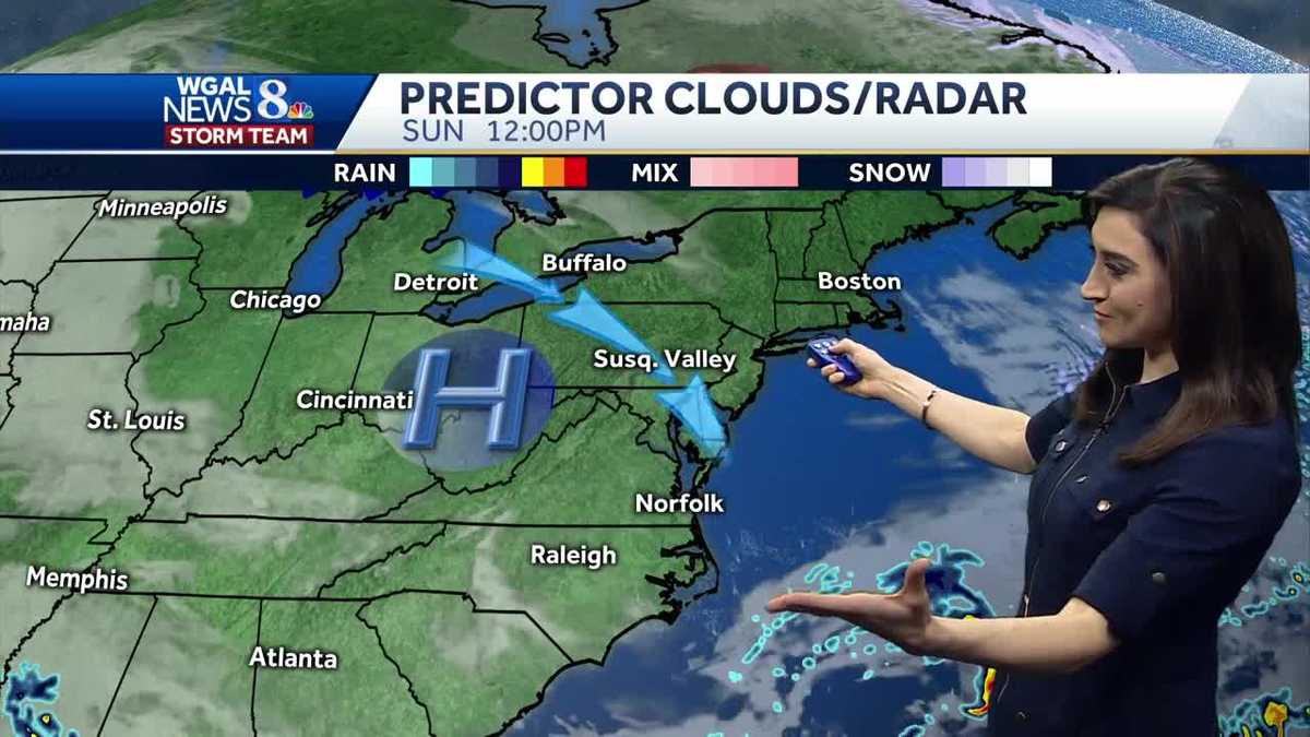 Spectacular Sunday, tracking snow chances early Tuesday