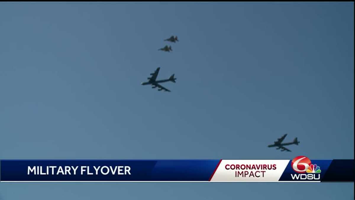 Part falls off B-52 aircraft during flyover in New Orleans; no safety ...