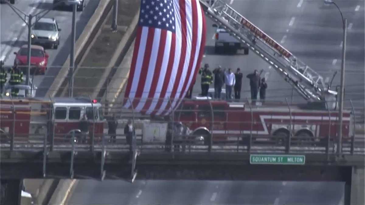 Somber salute: Many pay respect for firefighter Joseph Toscano