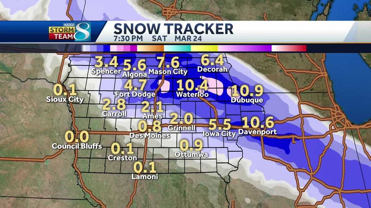 Latest timing, totals for incoming winter storm
