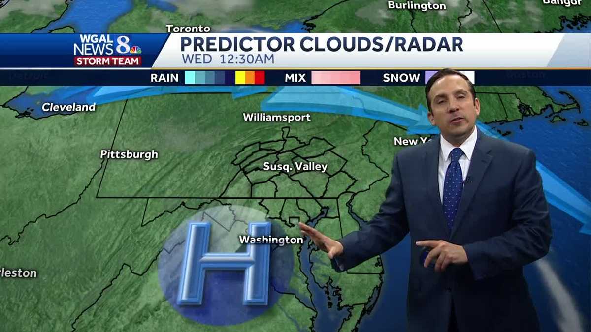 More Sunshine Wednesday; Showers Return Late Thursday