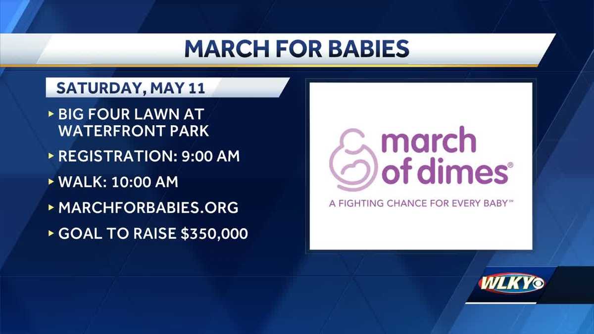 March of Dimes holding annual March For Babies