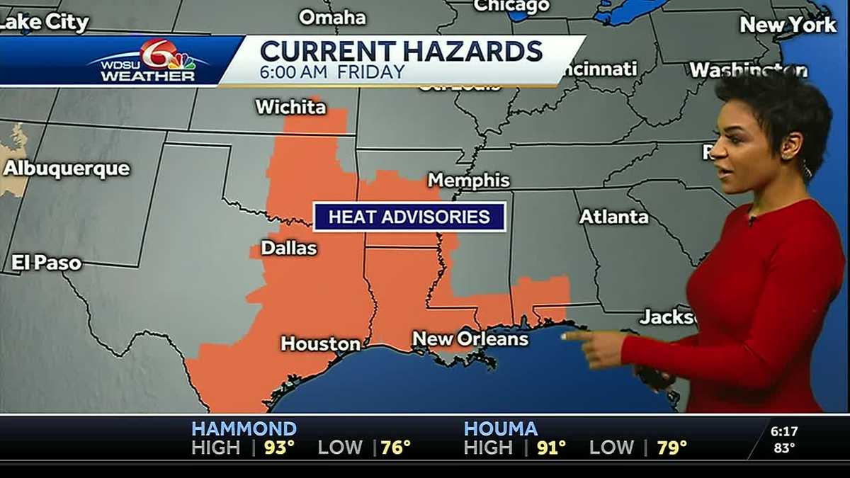 Friday Videocast: Heat Advisory, summer is here