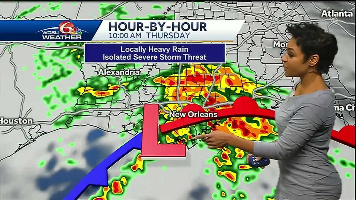 Tuesday Videocast: Rainy day, heavy rain threat Thursday