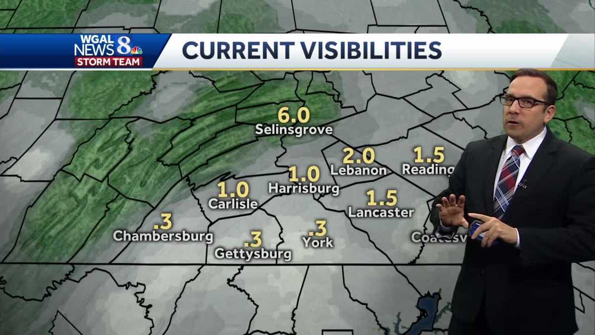 Light Drizzle & Clouds Lift This Evening; Cold & Windy Tonight, Wednesday