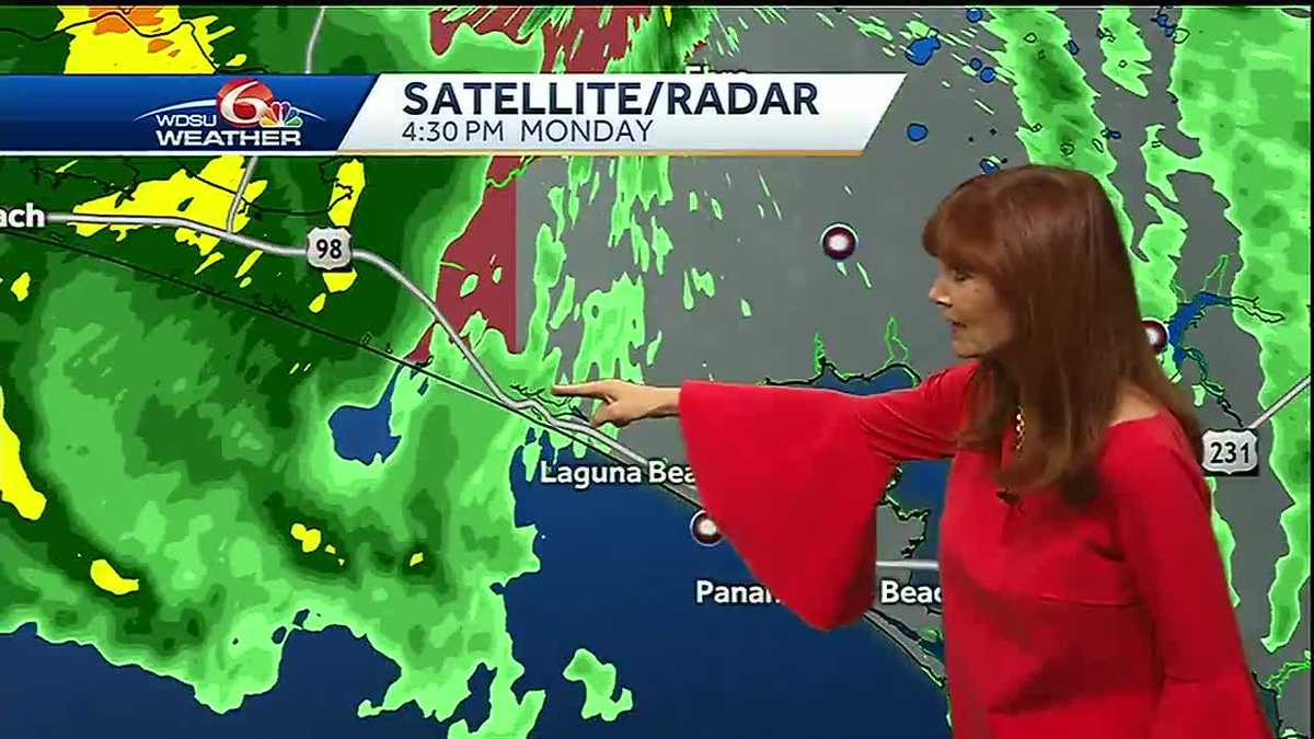 Alberto makes landfall at Laguna Beach, Florida