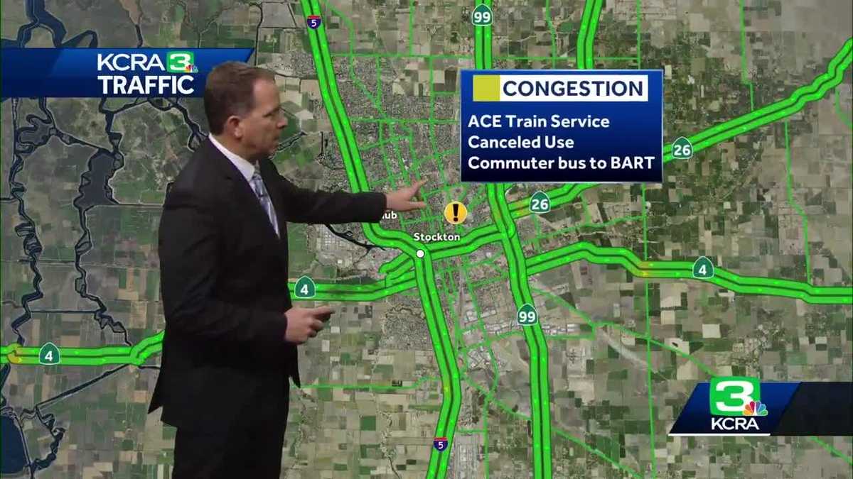 Stockton ACE train canceled after major gas leak