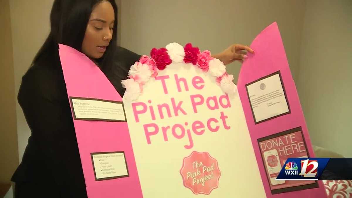 UNCG student launches 'Pink Pad Project' to collect feminine products ...
