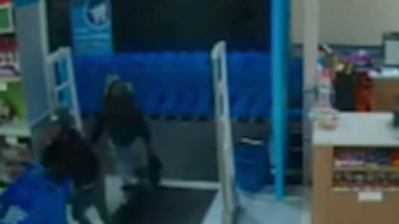 Police believe two women started stuffed animals on fire at Toys 'R' Us