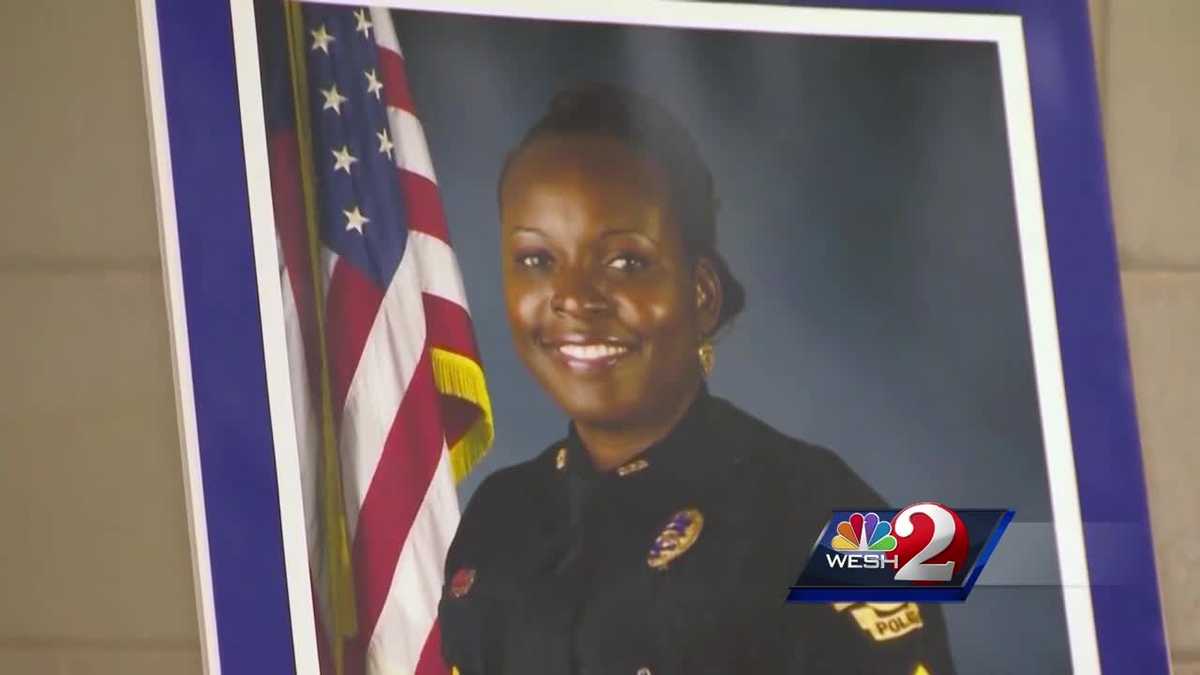 Family, friends and law enforcement pay tribute to Orlando police ...