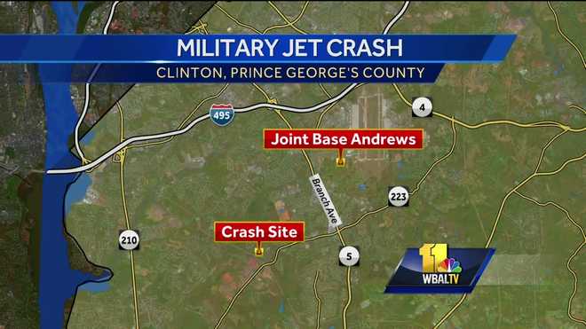 Military: Pilot ditched plane in woods to miss nearby homes