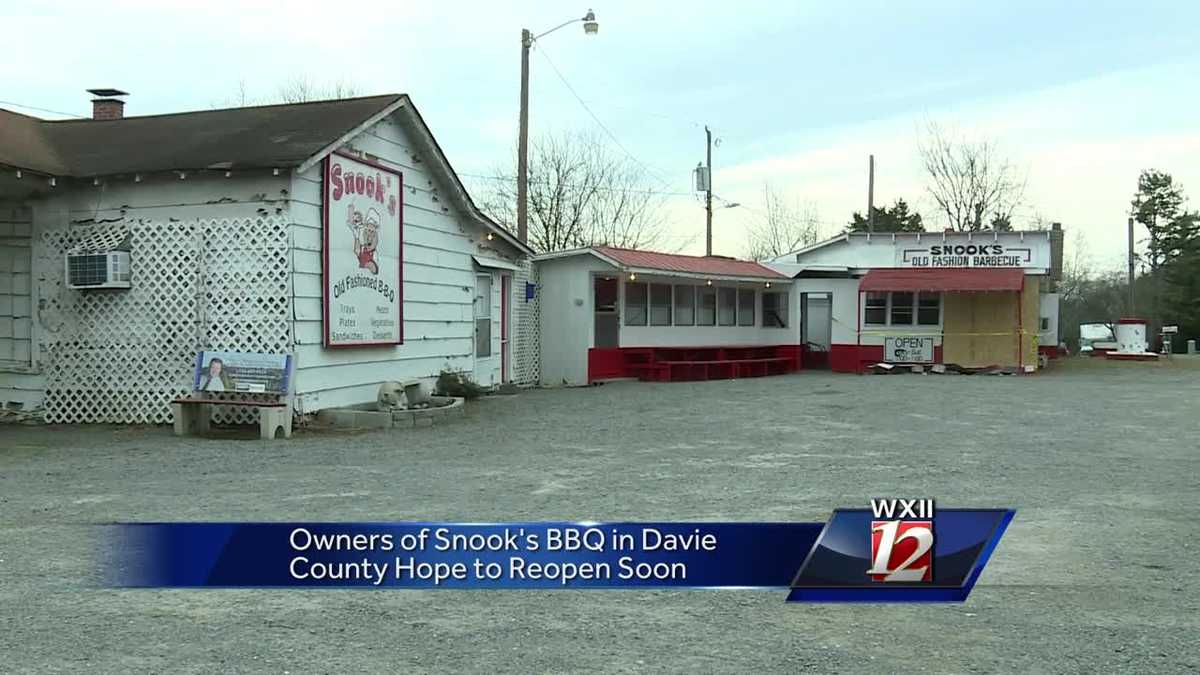Snook's BBQ begins reopening process