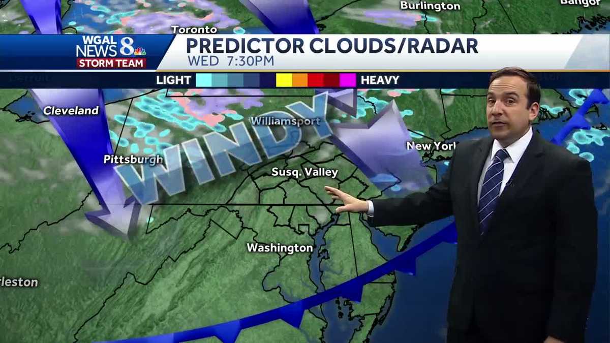 Windy Wednesday; Wind Gusts Could Reach Near 40 Miles Per Hour