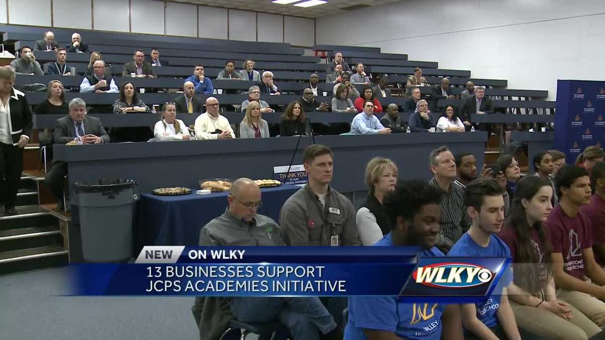 Businesses partner with JCPS to support Academies of Louisville initiative