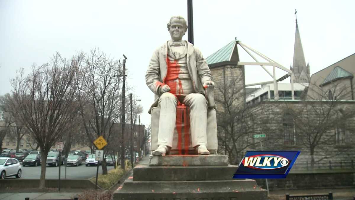 Two controversial monuments vandalized overnight