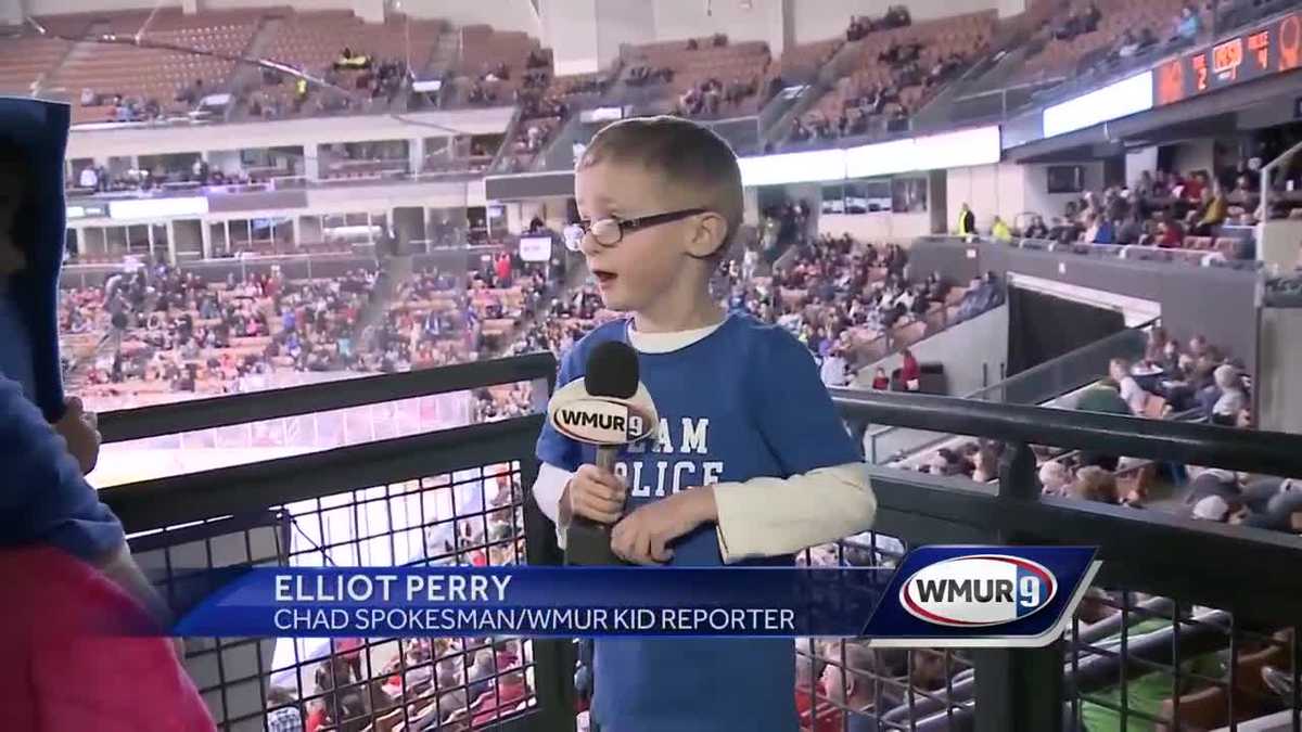 CHaD kid thanks Battle of the Badges fans for support